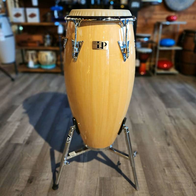 Used LP Classic Conga Drum w/ Bag & LP Super Conga Stand - | Reverb