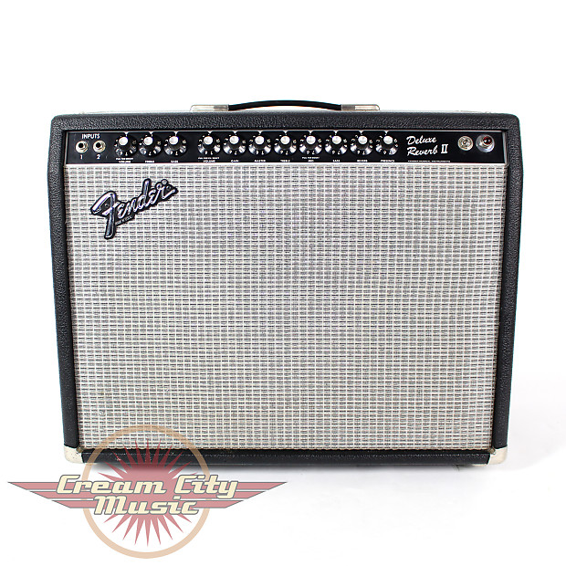 1984 Fender Deluxe Reverb II 20W 1x12 Tube Combo Amp | Reverb