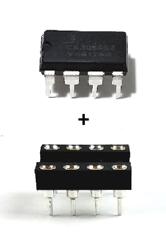 CA3080EZ + Socket - Operational-Transconductance Amplifier - | Reverb