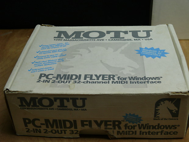 MOTU PC-Midi Flyer for windows | Reverb