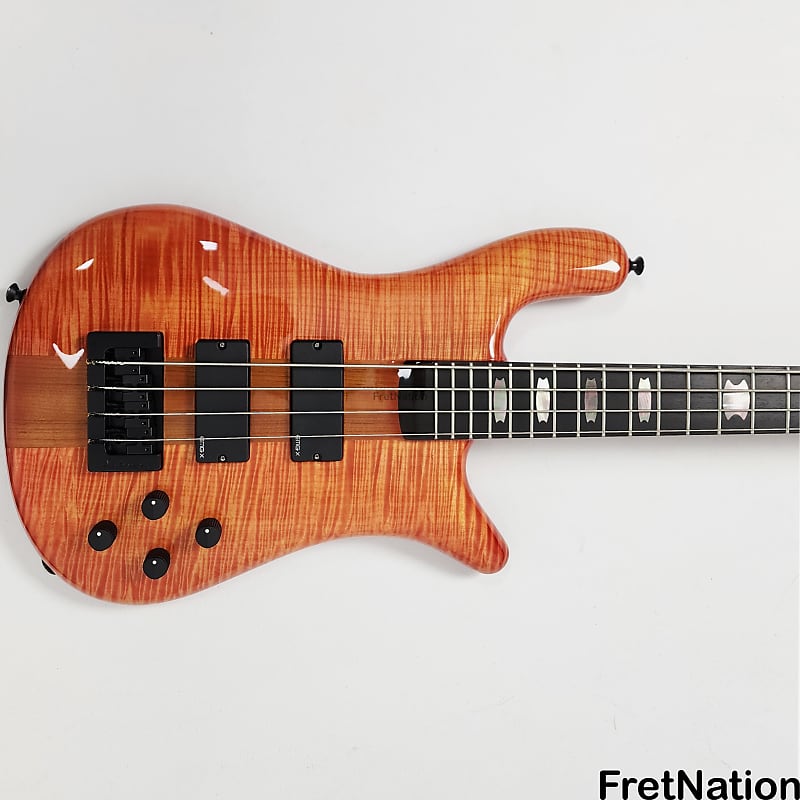 Spector NS-2 4-String Bass Neck-Thru Inferno Gloss EMG PJ-X | Reverb