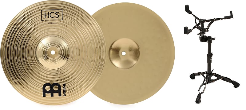 Meinl Cymbals 13 inch HCS Hi-hat Cymbals Bundle with Mapex | Reverb
