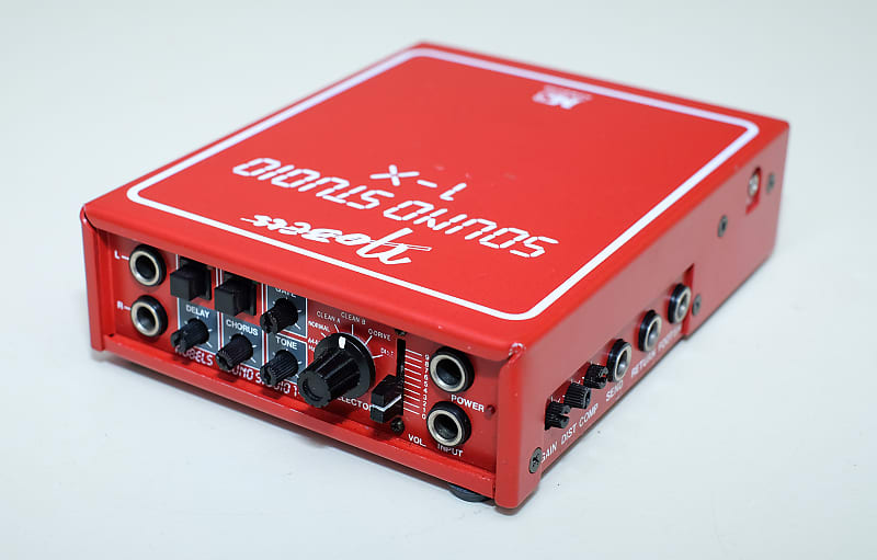 Nobels Sound Studio 1-X 1980s - Red | Reverb