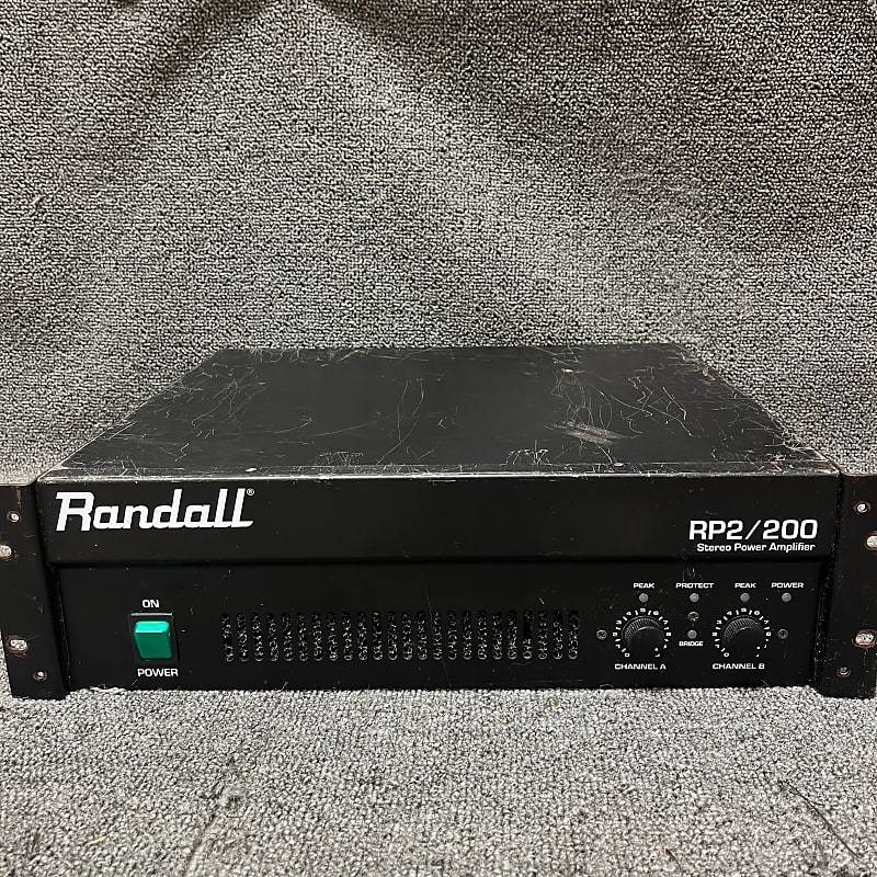 Randall RP2/200 2-Channel 200W 4ohm Power Amplifier | Reverb