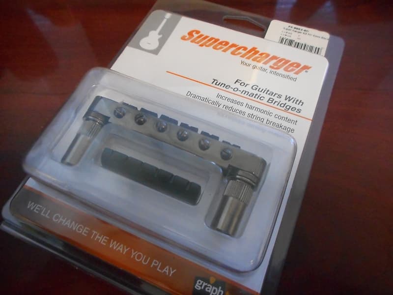 Graph Tech 6mm Tunematic Supercharger Kit, #PX-8863-BN - | Reverb