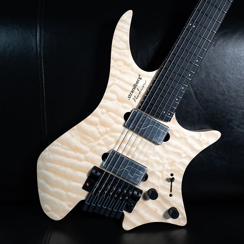 Strandberg Boden Prog NX 7 Electric Guitar | Natural Quilt | | Reverb