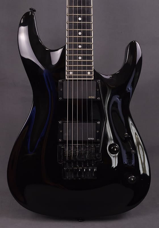 Dean C550F CBK Custom 550 Soloist Electric Guitar Floyd Rose | Reverb