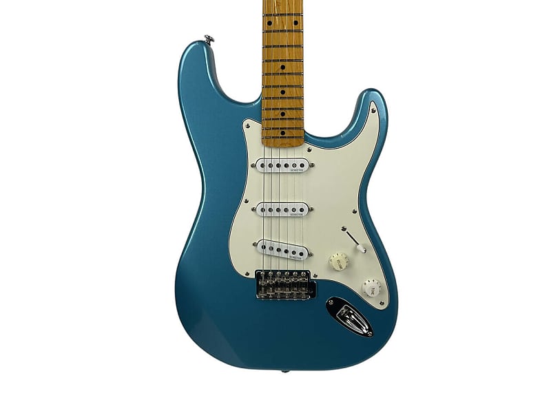 Used Schecter TRADITIONAL STANDARD Electric Guitar Blue | Reverb