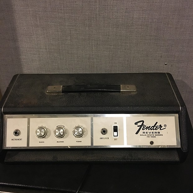 Fender FR1000 Tube Reverb Unit 1970s | Reverb