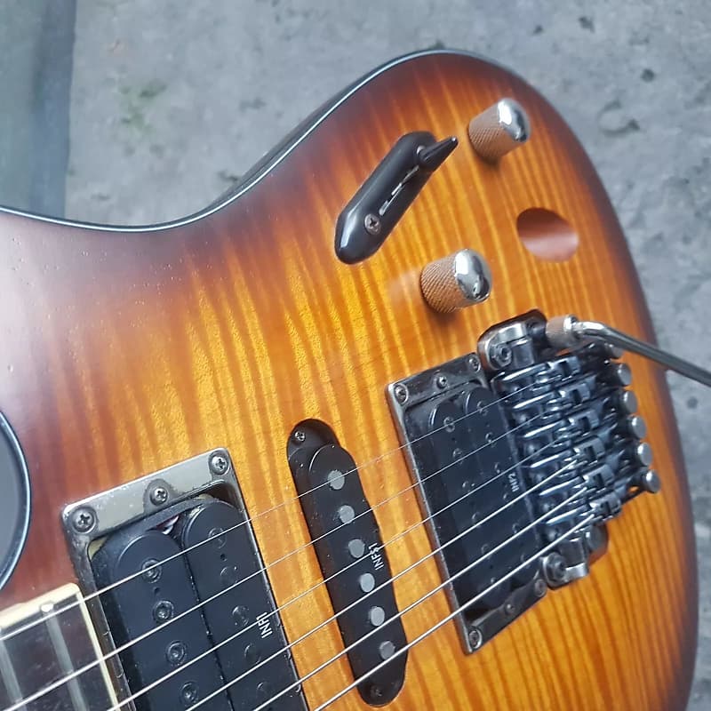 IBANEZ SABER - SUPER FLAME TOP | Reverb