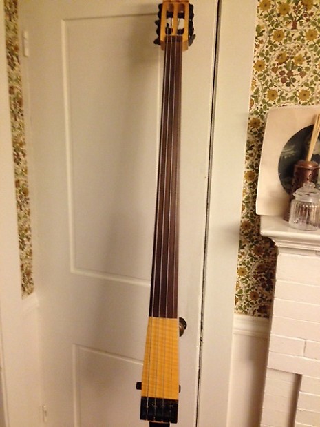 Dean Pace Electric Upright bass 2005 Anitique Natural | Reverb