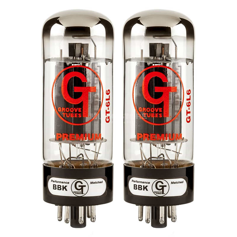 Groove Tubes 6L6 Output Tubes - Matched Pair | Reverb