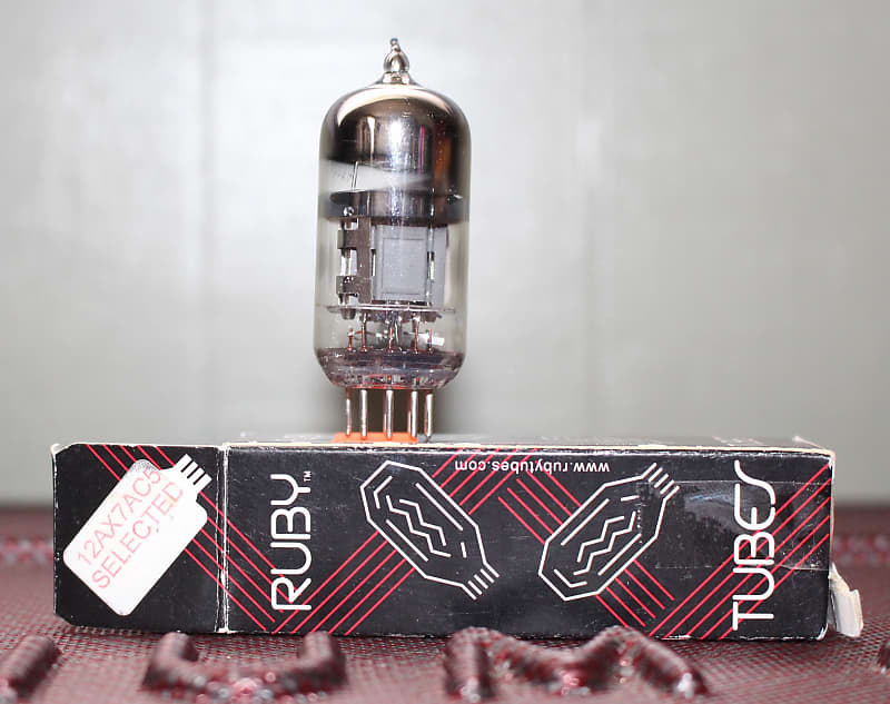 RUBY SHUGUANG 12AX7 12AX7AC5 PERFECT BALANCE GRAY | Reverb Canada