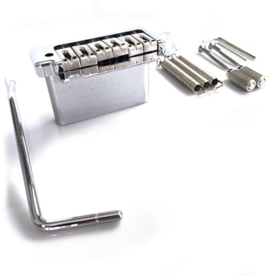 Wilkinson 2 Point Stratocaster Bridge Full Block Tremolo Kit | Reverb