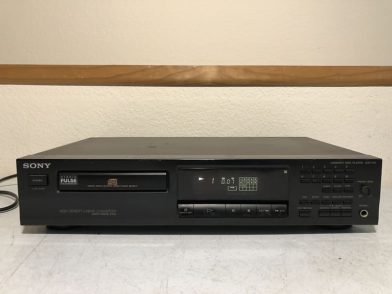 Sony CDP-311 CD Player HiFi Stereo Vintage Home Audio Japan | Reverb