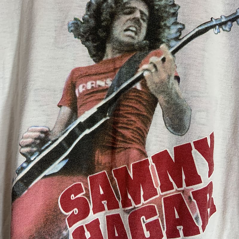 Sammy Hagar medium 1982 graphic Preowned tshirt | Reverb