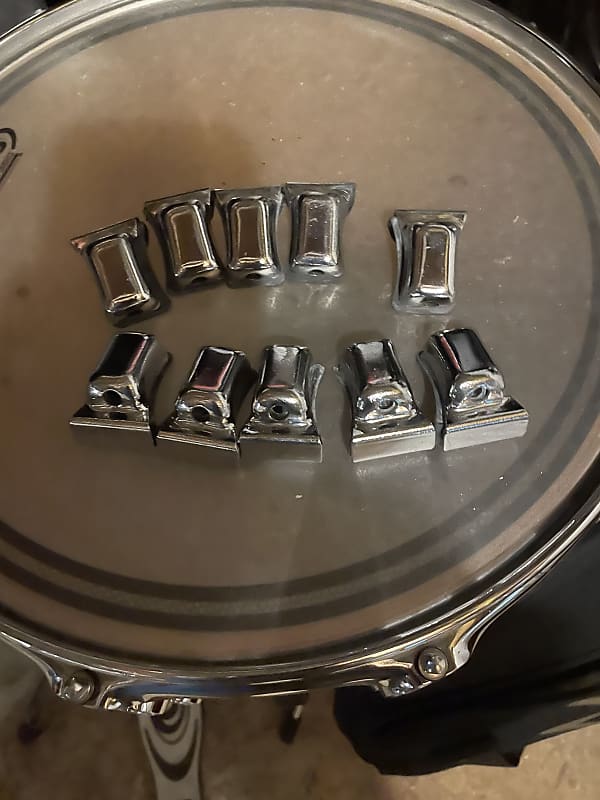 Pork Pie Custom Chrome 10 bass drum claws | Reverb