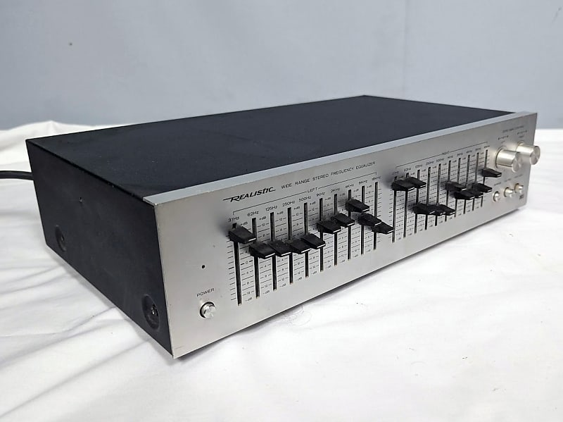 Realistic 31-2000A 10 Band Wide Range Stereo Frequency | Reverb