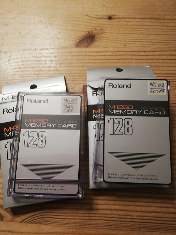 Roland M-1280 Memory Card | Reverb UK