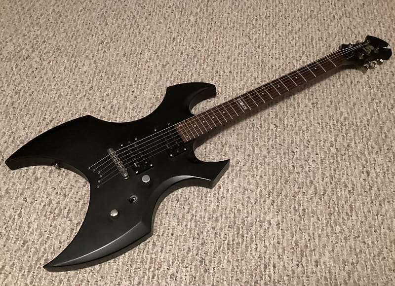 ESP LTD AX-50 Electric Guitar Black Satin w/ Chrome Hardware | Reverb