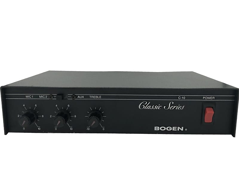 Bogen C10 Mixer Amplifier Classic Series Public Address | Reverb