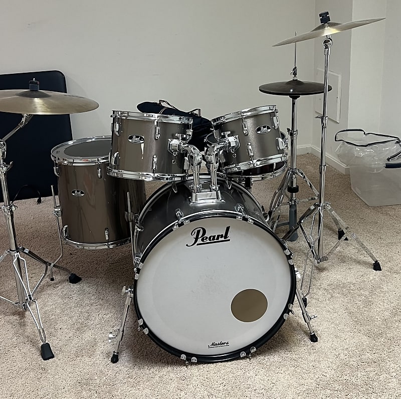 Pearl Roadshow Drum Set with Sabian Cymbals | Reverb