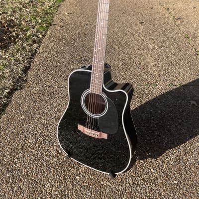 Takamine EF341SC 6 String Dreadnought Electric Acoustic | Reverb