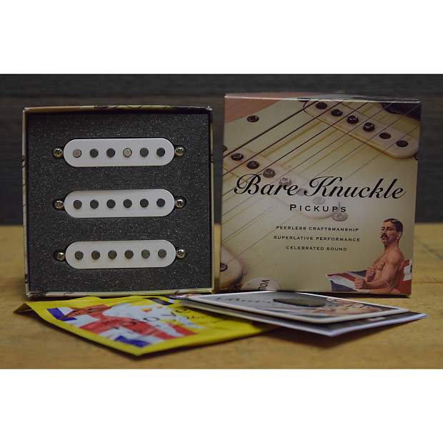 Bare Knuckle Pickups Apache Set – Flat Magnet, Stock Polarity | Reverb