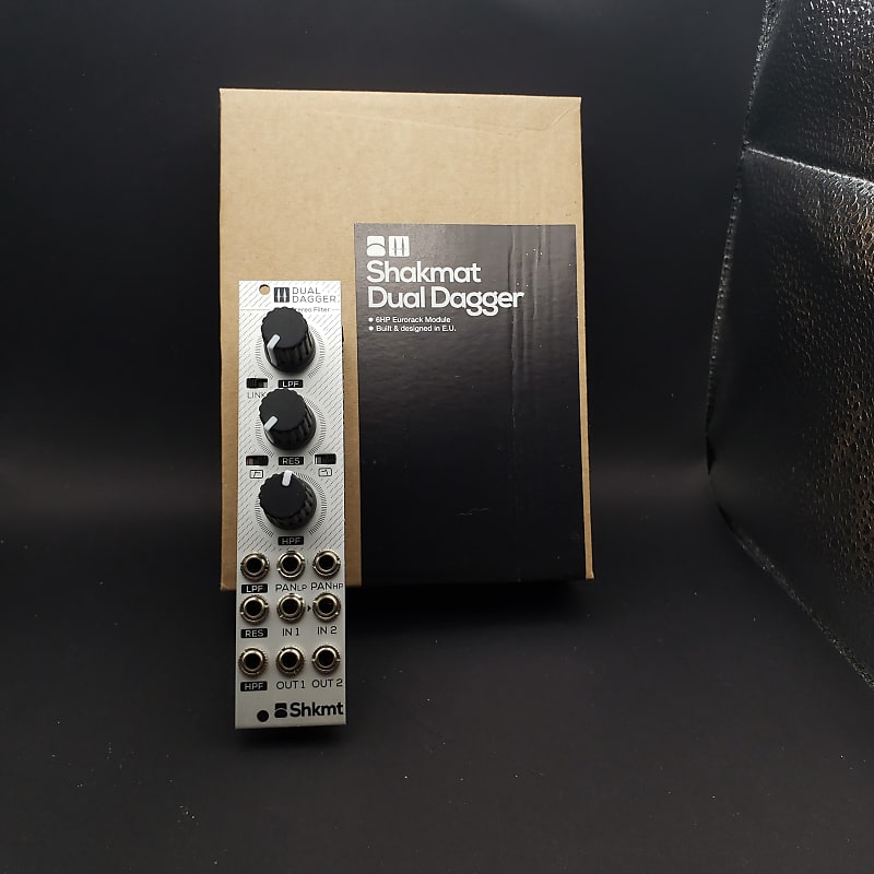 Shakmat Modular Dual Dagger Stereo Filter - Silver | Reverb