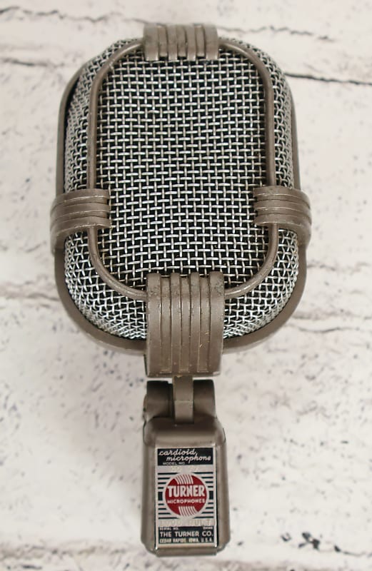 Vintage 1940's Turner 77 Dynamic / Ribbon Microphone | Reverb