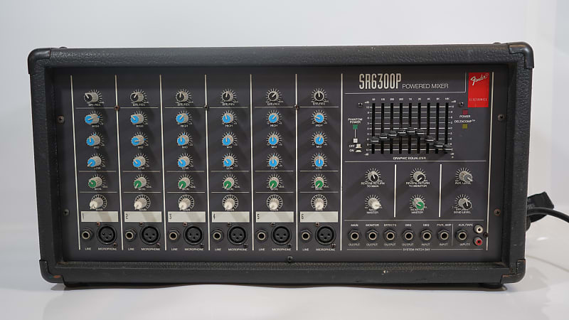 Fender SR6300P Powered Mixer Type PR 243 | Reverb