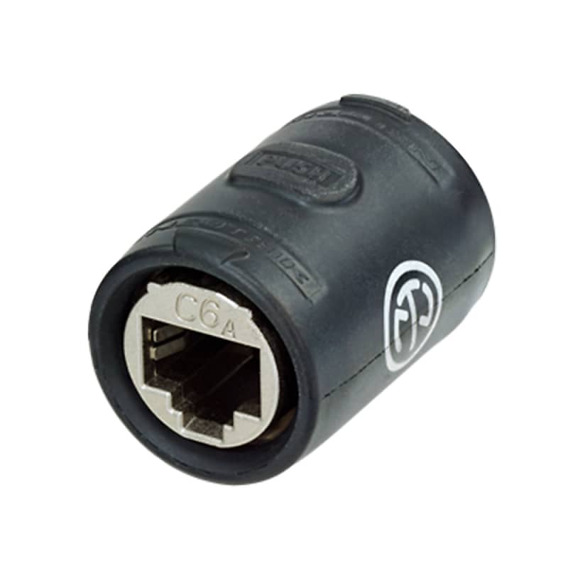 Neutrik NE8FFX6-W etherCON Cat6A RJ45 Coupler | Reverb