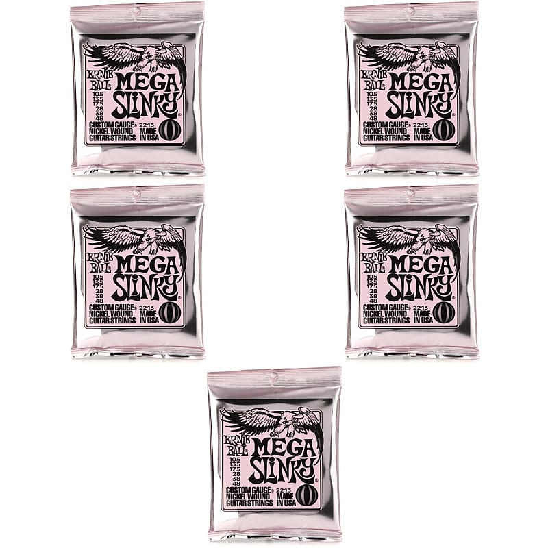 Ernie Ball 2213 Mega Slinky Nickel Wound Electric Guitar | Reverb