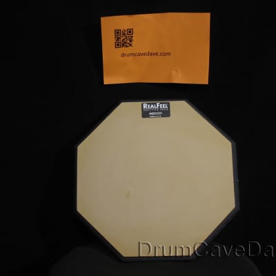 12" HQ REAL FEEL DOUBLE SIDED PRACTICE PAD 1990s - Yellow & | Reverb