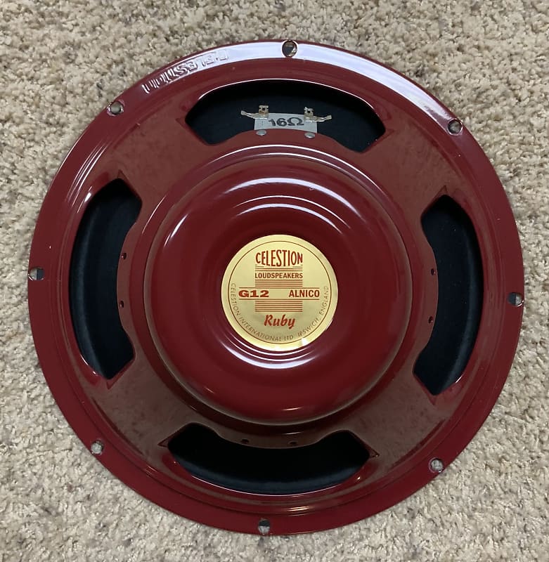 Celestion Ruby 2022 12in 16ohm Alnico | Reverb