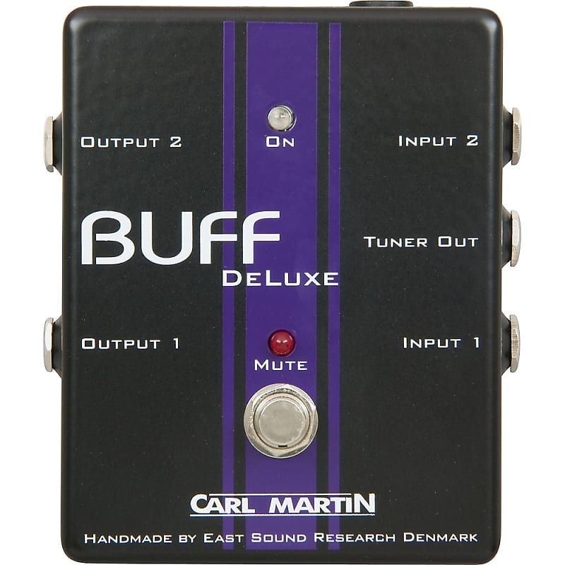 Carl Martin Buff Deluxe Boost Guitar Effects Pedal | Reverb