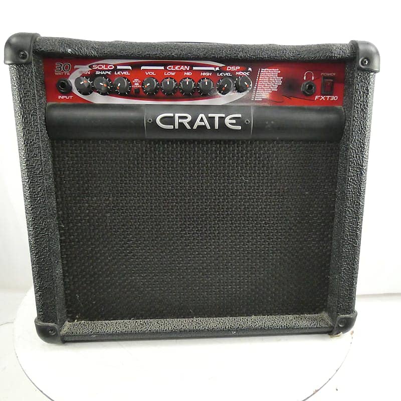 Used Crate FXT30 Solid State Guitar Amps | Reverb