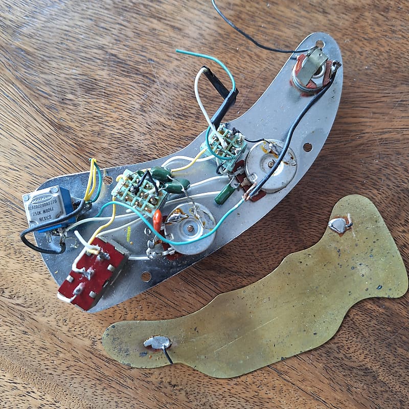 G&L Vintage F-100 Loaded Control Plate 1979 | Reverb