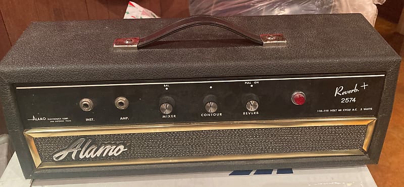 Alamo Reverb + 2574 Mid-60s Reverb Unit | Reverb