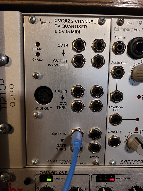 Analogue Solutions CVQ02 2 Channel CV Quantiser & CV to MIDI | Reverb