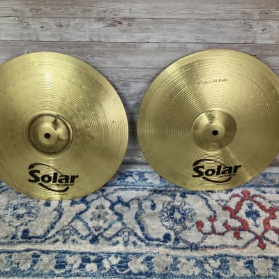 Sabian Solar 14" Hi Hat Cymbal (Nashville, Tennessee) | Reverb