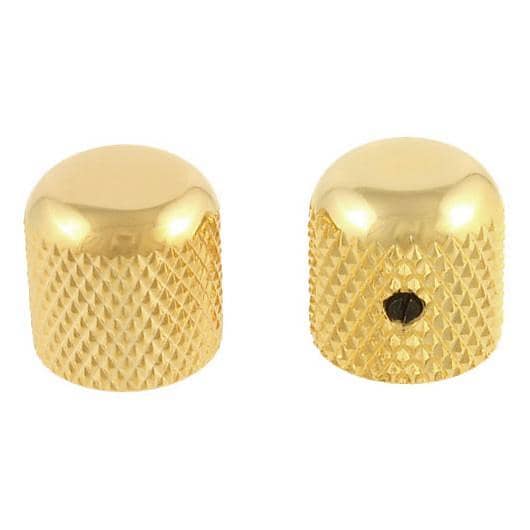 MK-0110 Metal Dome Knobs - Gold | Reverb