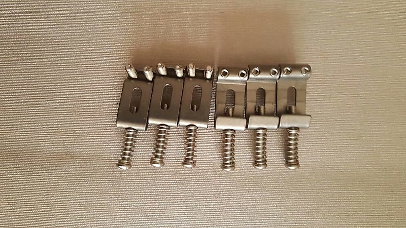 Titanium Alloy Strat Style Guitar Bridge Tremolo Saddles | Reverb UK