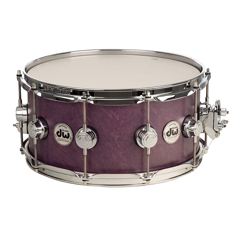 DW Collectors Series 6.5x14 Maple Snare Drum With Chrome | Reverb