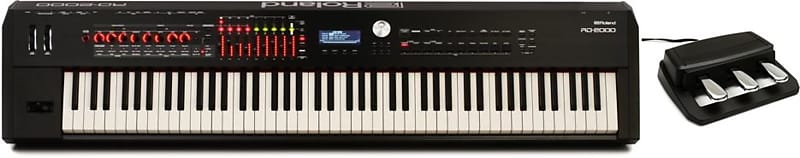 Roland RD-2000 88-key Stage Piano + Roland RPU-3 Triple Pedal | Reverb