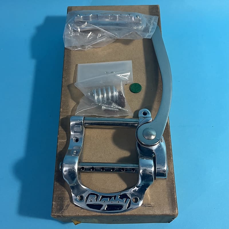 1960s Bigsby B5 Vintage Tremolo Unit Set W/ Bridge, Spring, & | Reverb