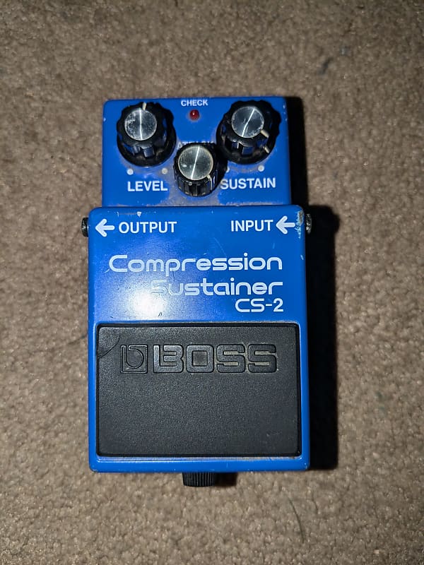 Boss CS-2 Compression Sustainer (Black Label) 1981 - 1986 - | Reverb