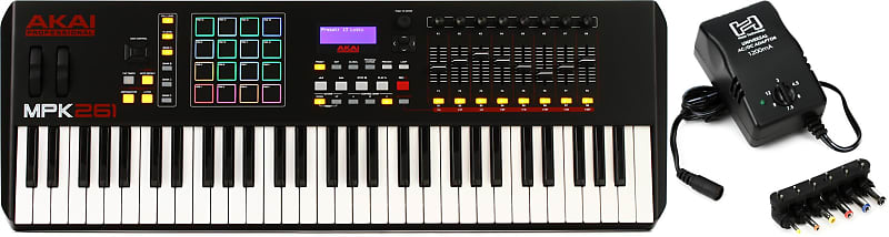 Akai Professional MPK261 61-key Keyboard Controller Bundle | Reverb