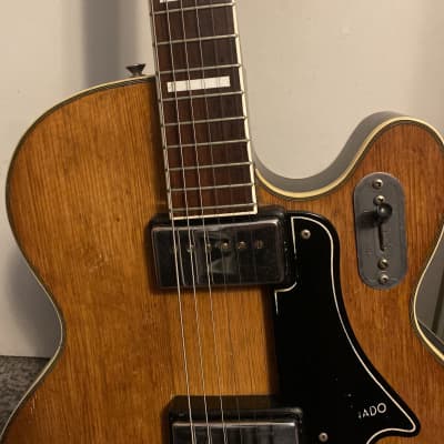 1961 Supro Coronado 1580A - Natural | Reverb