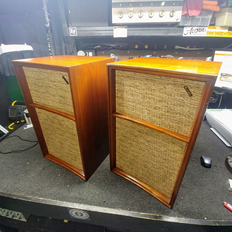 RARE 1960 Wharfedale Model 60 Speakers 8 Ohm AlNiCo England | Reverb
